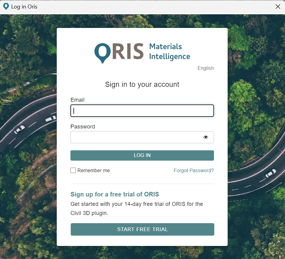 Getting Started with the ORIS Plugin for Autodesk Civil 3D and AutoCAD